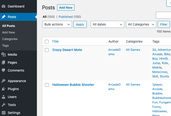 Arcade Theme - Get the Best Game Theme for WordPress